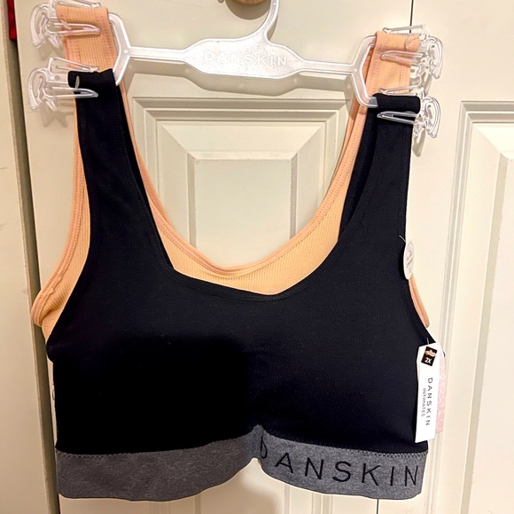Danskin | Intimates & Sleepwear | Nwt Danskin No Seam Set Is 2 Bras ...
